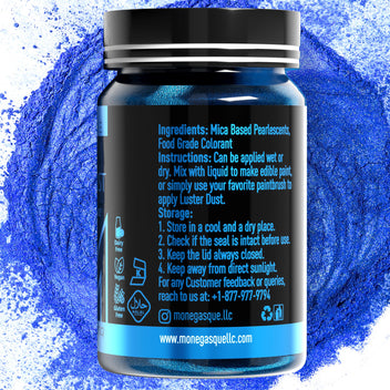 Premium Edible Luster Dust for Baking & Cocktails | MONÉGASQUE